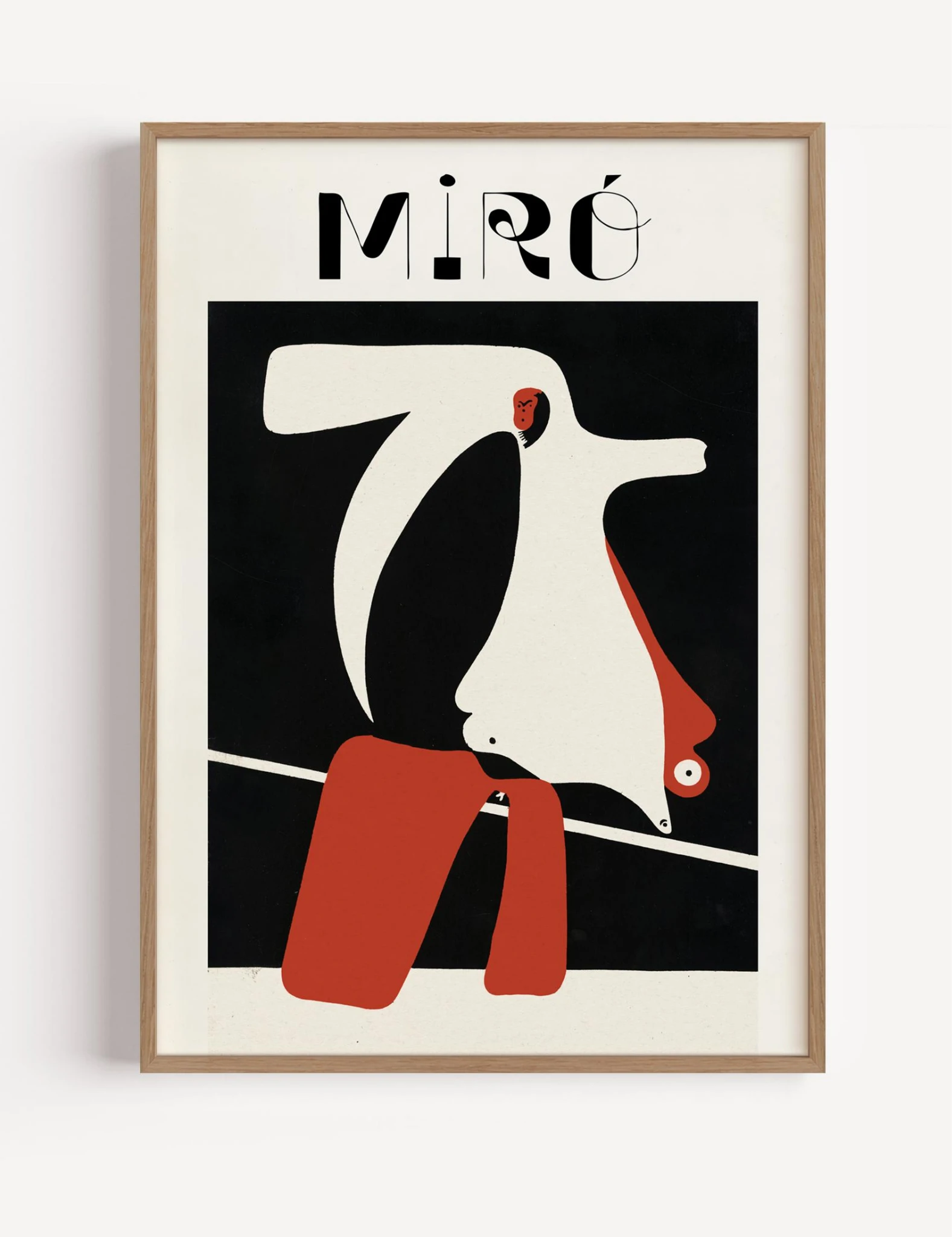 Rope Dancer by Joan Miró 1937 Poster